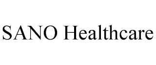 Trademarks On Call : SANO HEALTHCARE