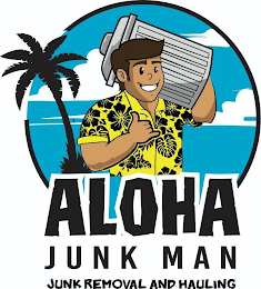 Trademarks On Call : ALOHA JUNK MAN JUNK REMOVAL AND HAULING
